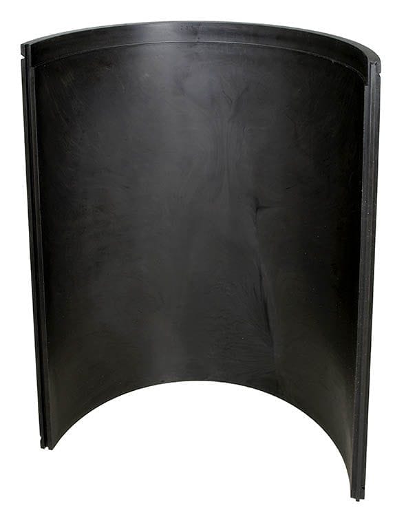 Duct 56 1 meter Half Shell Insulated Black - Can-Neth Imports Ltd ...