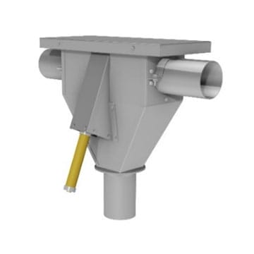 Pneumatic shutter PN102 with cylinder UDE SST - Can-Neth Imports Ltd ...